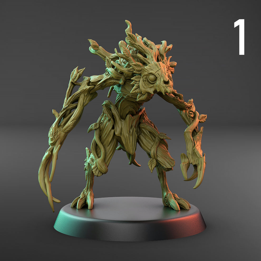 Vine Spirit Claw Set Grimdark Fantasy Wargaming Miniatures – 7 Poses ...