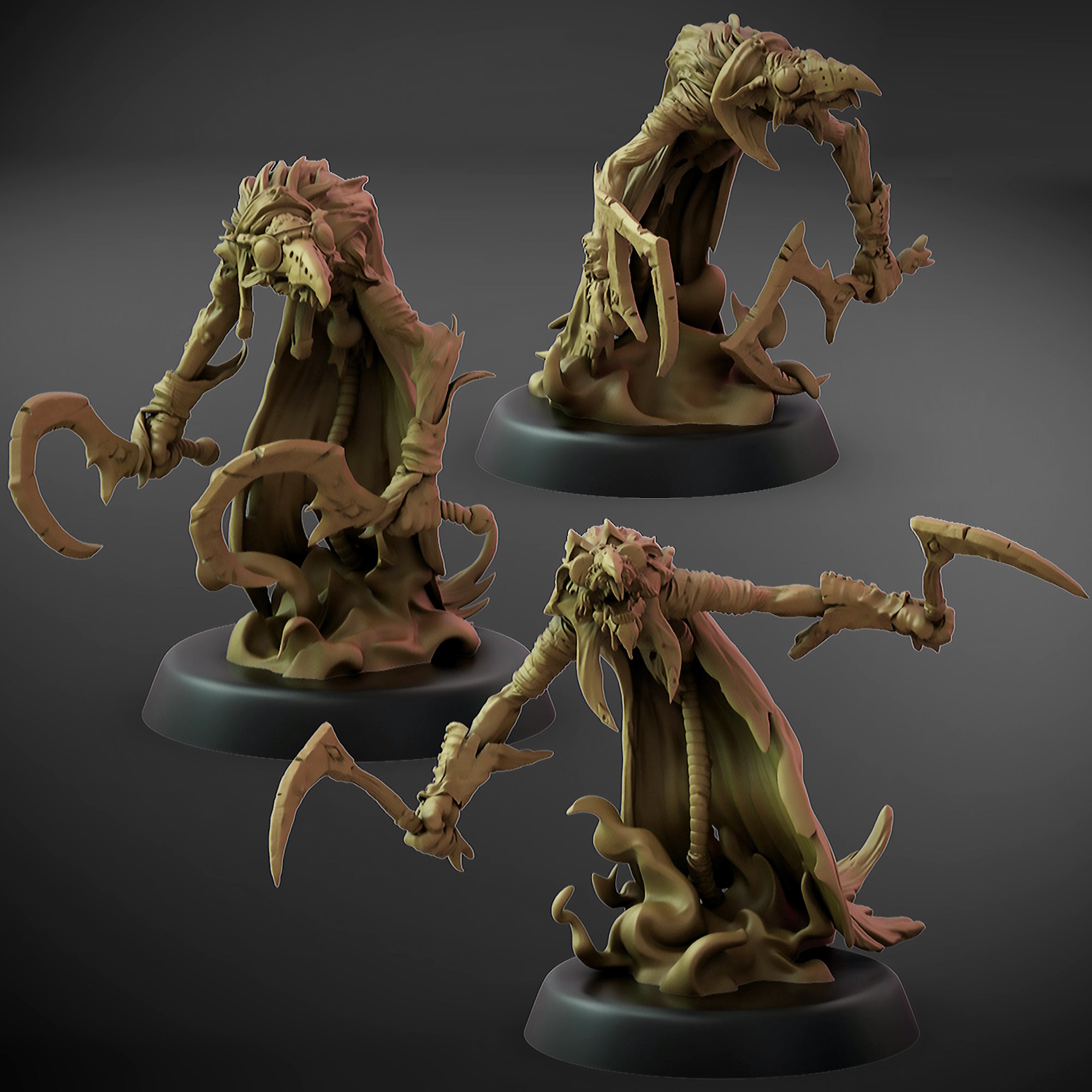 Mist Rat Dual Weapon Set A (32mm Base) – Walker Armoury